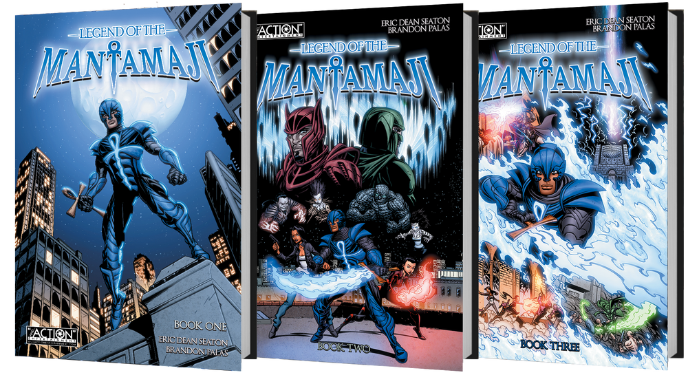 Legend of the Mantamaji Graphic Novel & Superhero T-shirt Store